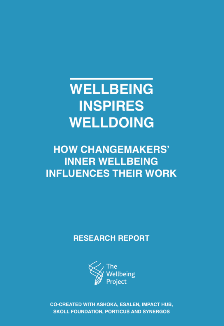 Wellbeing Inspires Welldoing: Research Report - The Wellbeing Project